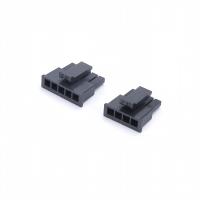 China Single Row Male Power Plug 3.0mm Pitch Connector with Rubber Shell Buckle 5557 for PCB Wire Board Connectors for sale