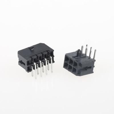 China MX3.0 Pitch 3.0mm R/A SMD Electrical Wire Connectors for sale