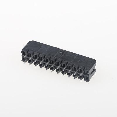 China MX 3.0mm Pitch Connector Double Row Buckle with Straight Pin Wire to Board Connector for sale