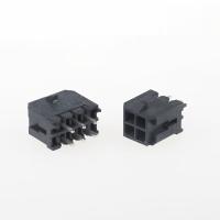 China MX 3.0mm Pitch Connector Double Row Buckle with Straight Pin Wire to Board Connector for sale