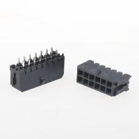 China MX 3.0mm Pitch Connector Double Row Buckle with Straight Pin Wire to Board Connector for sale