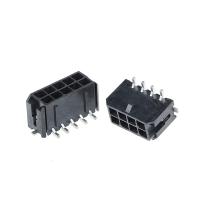 China Small 5557 Vertical MX3.0mm Pitch Double Row Connector Replaces MOLEX 43045, 4P~24P Vertical SMT PCB Header for sale