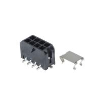 China Small 5557 Vertical MX3.0mm Pitch Double Row Connector Replaces MOLEX 43045, 4P~24P Vertical SMT PCB Header for sale