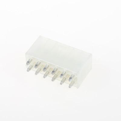China 5557 Vertical 4.2mm Pitch Wire to Board Connector Double Row Straight Pin Buckle for sale