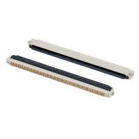 China 0.5mm Pitch Flip Cover H1.8 80 Pos ZIF FFC FPC Connectors 50V 500V -20~+85℃ 505110 505110-8091 for sale