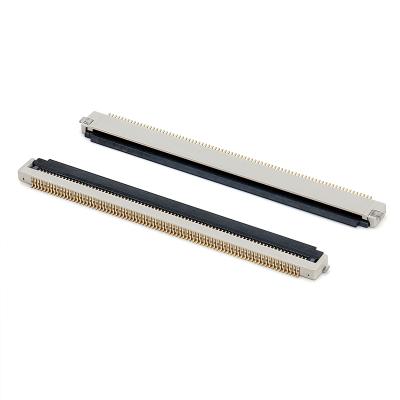 China 0.5mm Pitch Flip Cover H1.8 80 Pos ZIF FFC FPC Connectors 50V 500V -20~+85℃ 505110 505110-8091 for sale