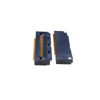 China 0.5mm Pitch FFC Connector Front Flip with Locking Buckle 30 40 68P Flip Cover Down Connection H2.5 Black for PCB Application for sale
