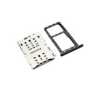 China NANO+TF Card Connectors Pin-Push Type SIM Tray PST Pair Selected Ternary PCB SMD SIM Card Holders Product Sockets for ICs for sale