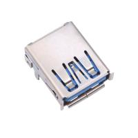 China USB Type AB 6-Pin female Port Connector Solder Jacks Adapter for sale