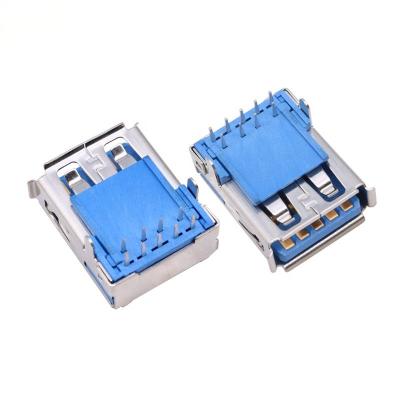 China USB Type AB 6-Pin female Port Connector Solder Jacks Adapter for sale