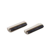 China Bottom Contact Flip Type 0.3 mm Pitch FPC Connector 13-51 Pin FFC ZIF Connector for sale
