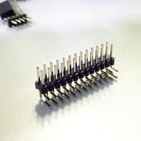 China 1.27mm Pitch Dual Row Pin Header for sale