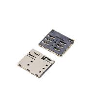 China 6 Pin SIM Card Socket Connector for sale