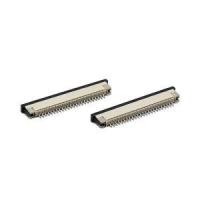 China 1.0mm Pitch FFC FPC Connector 2.5mm 3.0mm Height Right Angle SMT Slider Series for sale