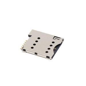 China SMT TF / Micro Sim Card Connector for sale
