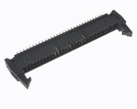 China 2.54mm Ejector Shrouded Header Connector 2x30 Pin Straight Type With Latch for sale