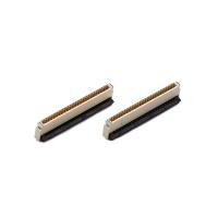 China Down Contact 0.5 Mm Pitch FPC Connector 4 Pin Under Lock SMT Type 1.0mm Height for sale