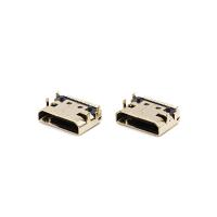 China 19 Pin Micro HDMI Socket LCP C Type Female Connector For PCB for sale