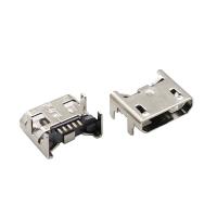 China UL94V-0 Micro USB Connectors 5 Pin Female Socket Legs Inserting Seat Jack Plate for sale