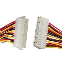 China JST 2.54mm 24P Male To Female Cable Assembly For Electronic Power Supply for sale