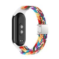 China Eraysun Sport Soft Strap Fabric 20mm 22mm Por Luxury for Xiaomi 8 9 10 Magnetic Woven Buckle Nylon Smart Watch Bands for sale