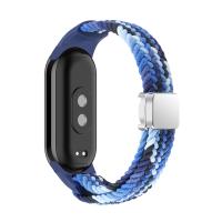 China Eraysun Sport Soft Strap Fabric 20mm 22mm Por Luxury for Xiaomi 8 9 10 Magnetic Woven Buckle Nylon Smart Watch Bands for sale