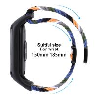 China Eraysun Sport Soft Strap Fabric 20mm 22mm Por Luxury for Xiaomi 8 9 10 Magnetic Woven Buckle Nylon Smart Watch Bands for sale