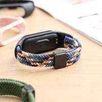 China Eraysun Sport Soft Strap Fabric 20mm 22mm Por Luxury for Xiaomi 8 9 10 Magnetic Woven Buckle Nylon Smart Watch Bands for sale