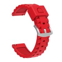 China Eraysun Breathable High Quality Fashion Soft 20mm, 22mm, 24mm Tread Pattern Silicone Unisex Buckle Rubber Watch Bands for sale