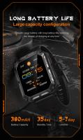 China Eraysun New C20 Pro Smart Watch Voice Assistant BT Wireless Call Business Sport IP68 Waterproof Wristwatch 380mAH Smart Watches for sale