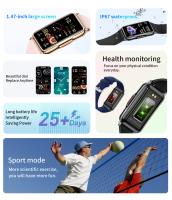 China Eraysun 2025 New Smart Watches Ladies Message Push Pressure Tracker Sport Bracelet Waterproof Men Women Smartwatch for sale