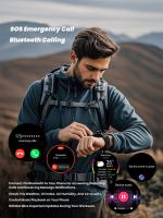 China Eraysun Factory Fashion Sports Smartwatch 480Mah GPS Sport HD Call Compass Altitude Waterproof Health Wireless Smart Watches for sale