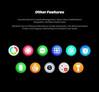 China Eraysun Factory Fashion Sports Smartwatch 480Mah GPS Sport HD Call Compass Altitude Waterproof Health Wireless Smart Watches for sale