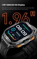 China Eraysun Fashion X5 Amoled GPS 5ATM Waterproof SmartWatch Fitness Touch Screen Built-in GPS Compass Sport Smart Watches for sale