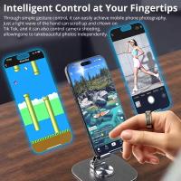 China Eraysun R11 Smart Ring Touch Screen with Display Health Tracker Manager Heart Rate Monitor Wireless Smart Rings for Men Women for sale