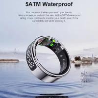 China Eraysun R11 Smart Ring Touch Screen with Display Health Tracker Manager Heart Rate Monitor Wireless Smart Rings for Men Women for sale