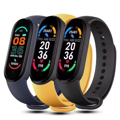 China Eraysun Fashion M6 Fitness Watch Smart M7 M8 Bracelet Heart Rate Tracker Waterproof Android Sport Touch Screen Smart Watches for sale