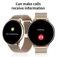 China Eraysun T2 Pro Luxury SmartWatch Waterproof Women Fitness Reloj Sports Touch Screen Fashion Round Man Women Smart Watches for sale