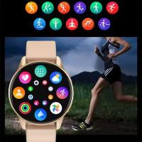 China Eraysun T2 Pro Luxury SmartWatch Waterproof Women Fitness Reloj Sports Touch Screen Fashion Round Man Women Smart Watches for sale
