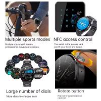 China Eraysun Fashion Smart Watches HD Full Touch 290mAh Pressure Sports Fitness Waterproof Smart Watch Touch Screen for sale