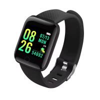 China Eraysun 2025 Cheap Relojes Smart Watch Fashion Sport Fitness Waterproof Touch Screen BT 4.0 Heart Rate 116 Plus Smart Watches for sale