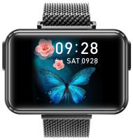 China T91 Fashion Smart Watch Touch Screen Call Music Player HiFi Earphones Headset Wake up Tws 2 In1 Smart Watches for sale