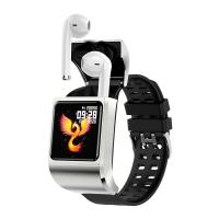 China Eraysun 2 in 1 Bt Calling Smart Watches Waterproof Reioj Smart Watch With Earbuds Touch Screen Tws Earbuds Earphone for sale