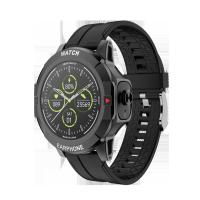 China Eraysun 2 in 1 Bt Call Function Smartwatch Pressure Smart Watch With Earbuds Bracelet Tws Earbuds for sale