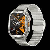 China AK80 Smart Watch 2.01inch IPS Big Screen BT Call Flashlight for Sport Outdoors Health Men IP68 Waterproof Dafit Smartwatch for sale