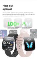 China Hot U17 Smart Watch Ultra-thin Curved Square Screen AMOLED 1.85inch BT Call IP68 Deep Waterproof H Band APP 3D Menu Smartwatch for sale
