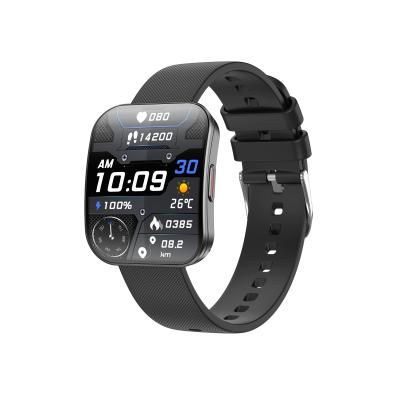 China Hot U17 Smart Watch Ultra-thin Curved Square Screen AMOLED 1.85inch BT Call IP68 Deep Waterproof H Band APP 3D Menu Smartwatch for sale