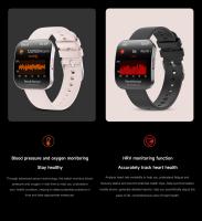 China New Design Sports Smart Watch U17 Ultra-thin Curved AMOLED 1.85inch Answer Call IP68 Health Fitness Wrist Watches Smartwatch for sale