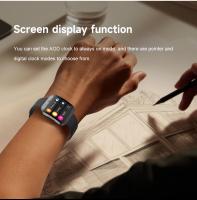 China New Design Sports Smart Watch U17 Ultra-thin Curved AMOLED 1.85inch Answer Call IP68 Health Fitness Wrist Watches Smartwatch for sale