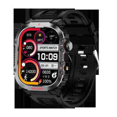 China Eraysun Outdoor Reloj G45 Smart Watches Sport 2.01inch LED Flashlight Compass 1ATM Swim Waterproof Fitness Men G45 Smartwatch for sale